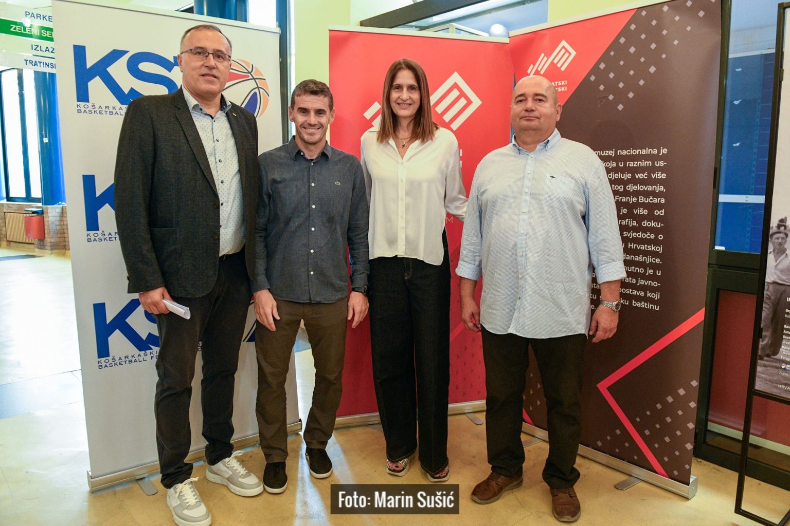Otvorena izložba ’80 godina Košarkaškog saveza Zagreba”… | Košarkaški ...